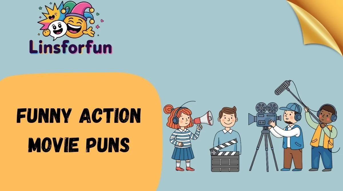 258+ Funny Action Movie Puns That Hit Hard and Make You Laugh 🎬🔥2026